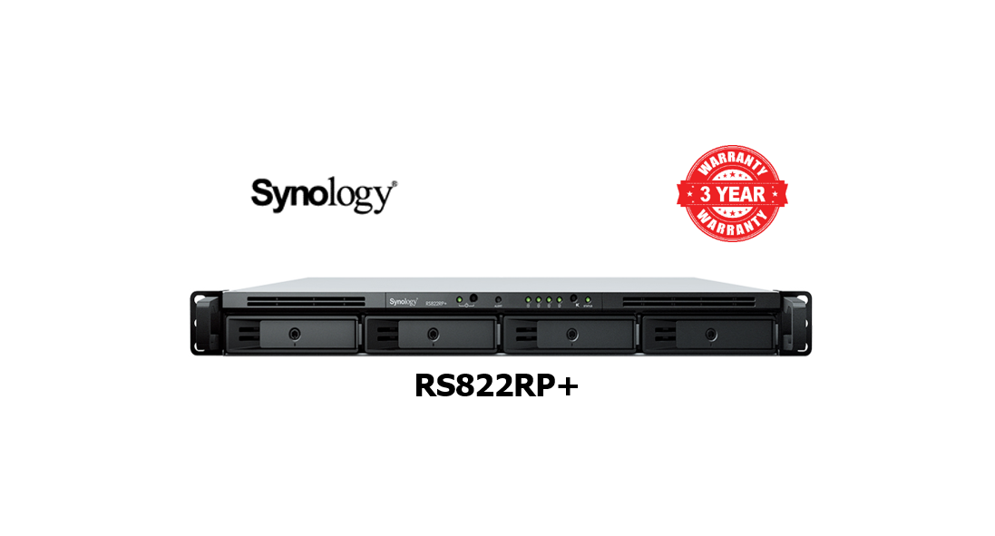 Synology RS822RP+ 4-Bay Nas RackStation, Synology RackStation RS822RP ...