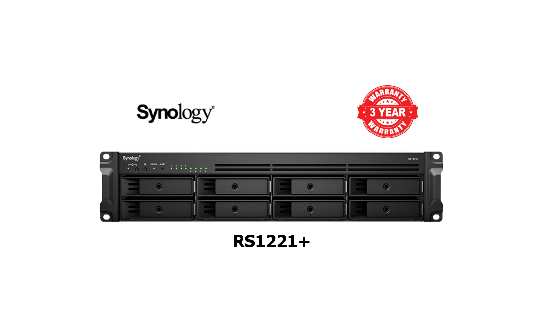 Synology RackStation RS1221+ NAS 8Bay, Synology RS1221+ 8-Bay Nas ...