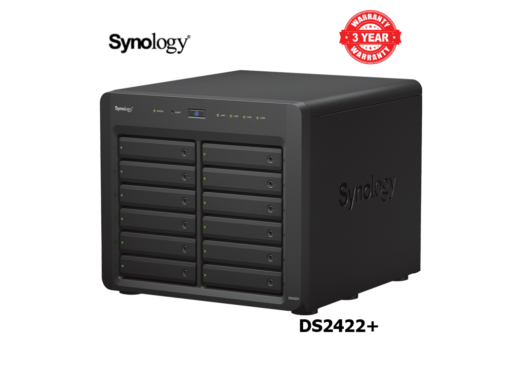 Synology DS2422+ Nas 12bay DiskStation, Synology DS2422+ 12-Bay Nas